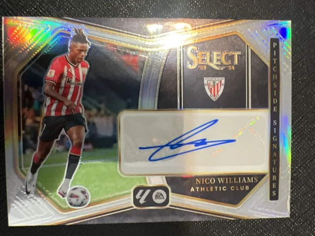 NICO WILLIAMS Autografo - Prizm Argento 23-24 Select La Liga Bilboa EUR ...