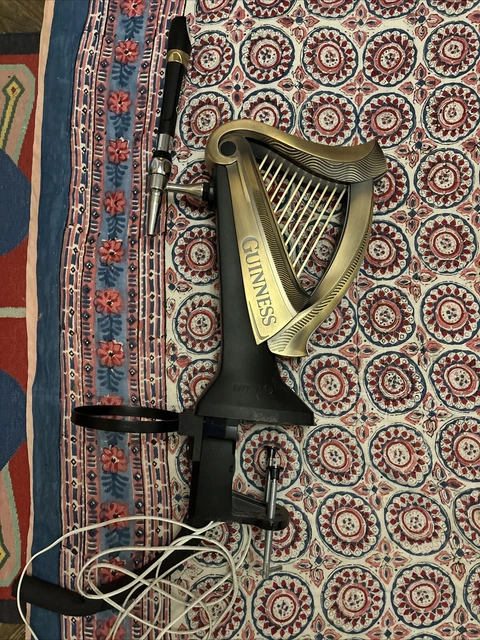 GUINNESS HARP DRAUGHT Bar Pump man cave/bar lights £90.00 - PicClick UK