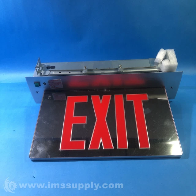 LITHONIA EDGR2RMR EL SD M4 Edge-Lit Exit Sign FNOB £35.78 - PicClick UK