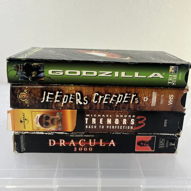 VINTAGE FOUR (4) Thriller / Horror Vhs Lot! £12.49 - PicClick UK
