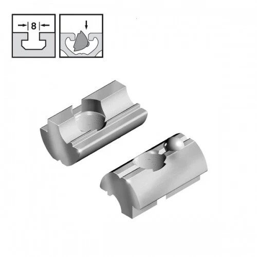 10/50/100/500 NUTENSTEIN NUT 8 M8 Aluminium für Unterkonstruktion PV SOLAR EUR 7,13 - PicClick DE