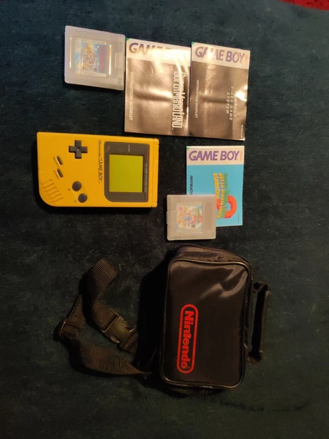 NINTENDO GAME BOY Pocket (Yellow), Super Mario Land Nintendo Bag £31.00 ...