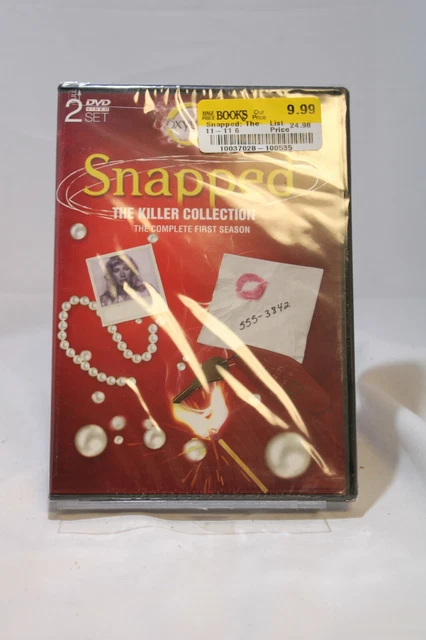 SNAPPED: THE KILLER Collection - Complete First Season - 2 DVD Set $19. ...