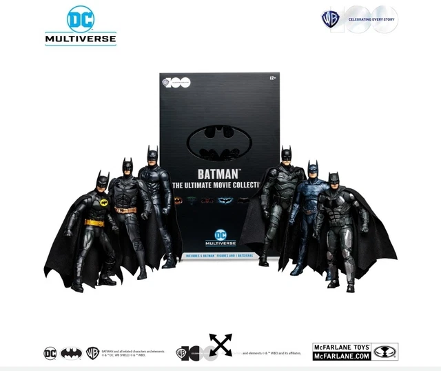 MULTIVERSE BATMAN THE Ultimate Movie Collection 6-pac Mcfarlane ...