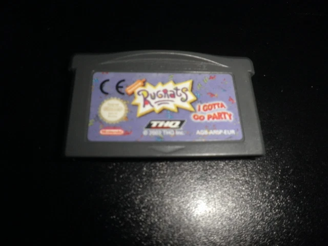 GAMEBOY ADVANCE GBA - Rugrats i gotta go party - Panier seulement EUR 5 ...
