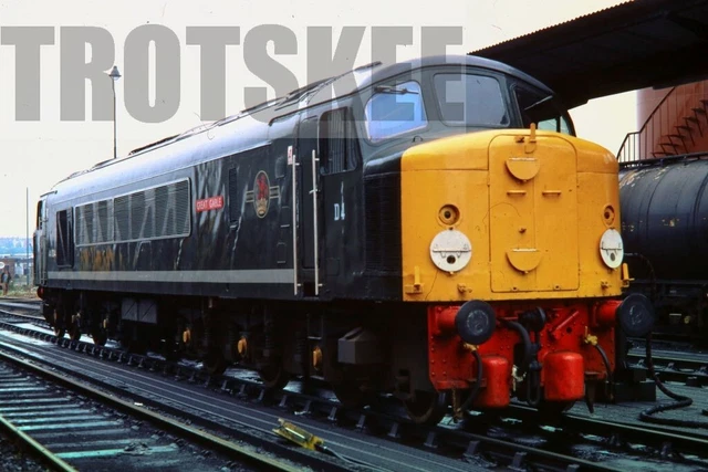 35MM SLIDE BR British Rail Diesel Loco Class 44 44004 Toton 1980 ...