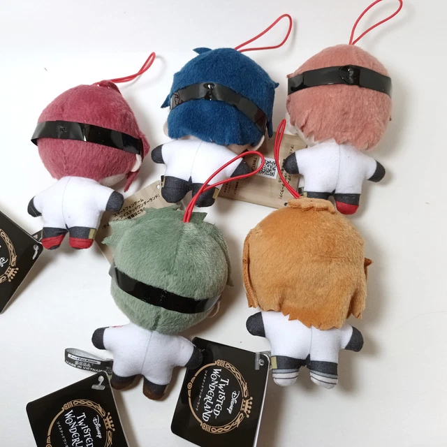 DISNEY TWISTED WONDERLAND Plushie Toy Hanging Doll Riddle Ace Deuce ...