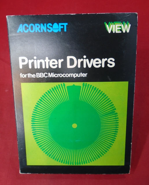 BOXED VIEW PRINTER Drivers cassette for the Acorn BBC Micro Acornsoft EUR 22,30 - PicClick FR