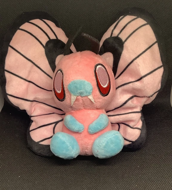 POKEMON PINK BUTTERFREE Plush Soft Toy Teddy Cuddly Import 15cm Gift ...