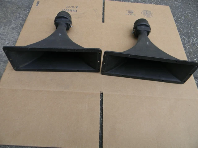 ELECTRO VOICE DRIVER HORN PAIR $150.00 - PicClick
