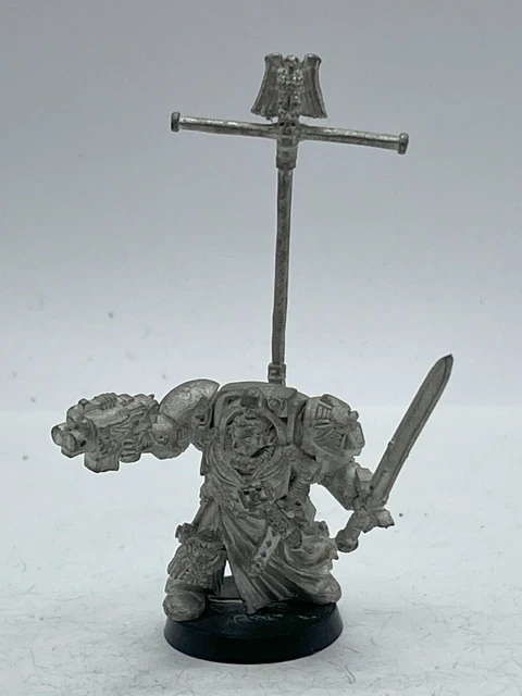40K SPACE MARINE Captain in Terminator Armour Metal EUR 15,10 - PicClick FR
