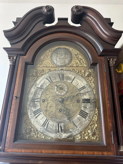 MUSICAL TRIPLE CHIME Moonphase Longcase Grandfather Clock £873.70 ...