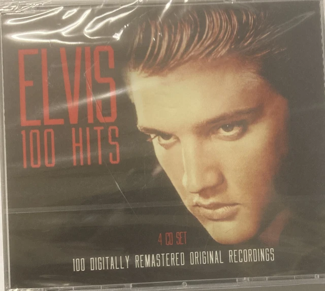 ELVIS PRESLEY 100 Hits. 4CD Set. Remastered Original Recordings. New ... ELVIS PRESLEY 100 Hits. 4CD Set. Remastered Original Recordings. New ...