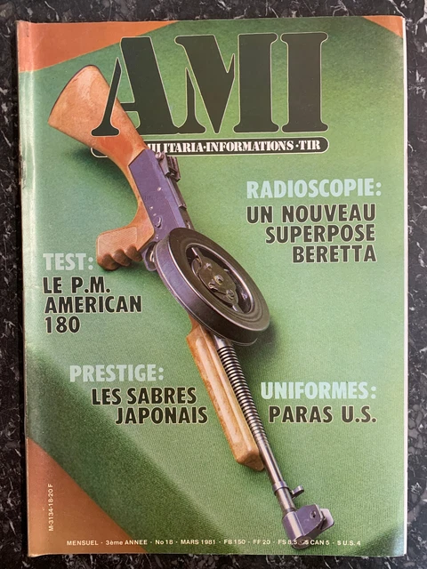 MAGAZINE AMI N°18 - Armes Militaria (avec poster) EUR 4,50 - PicClick FR