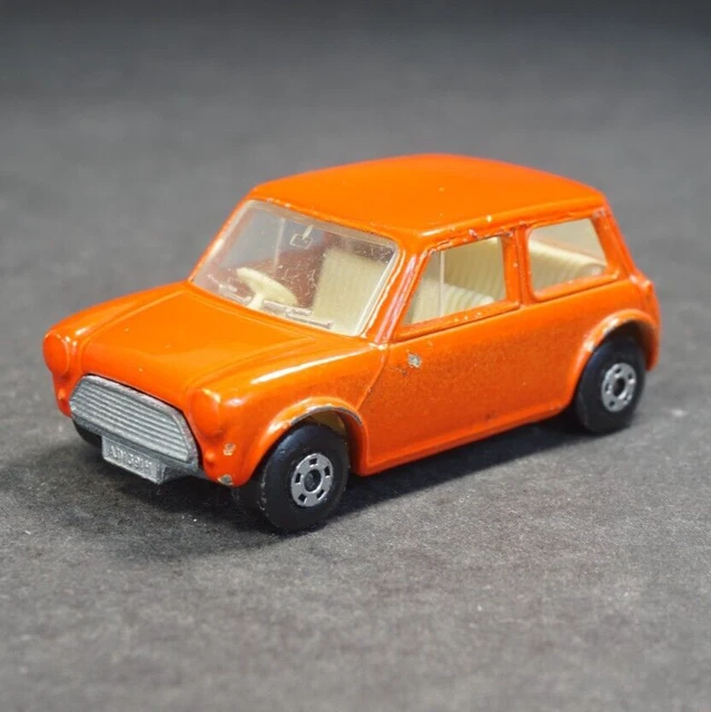 MATCHBOX RACING MINI N29 1970 1/64 Orange Made in England Diecast Model ...