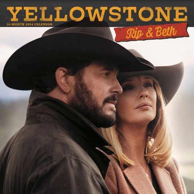 TRENDS INTERNATIONAL, Yellowstone Rip and Beth 2024 Wall Calendar £17. ...