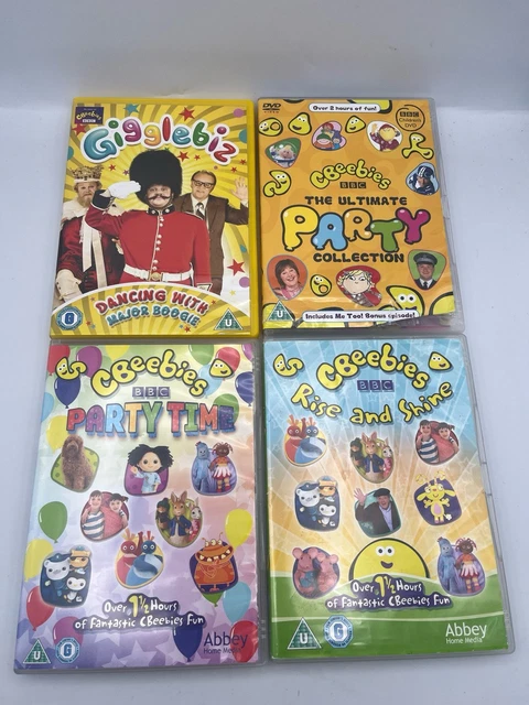 4 CBEEBIES BBC Dvd Bundle £21.58 - PicClick UK