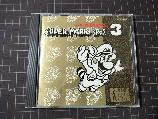 SUPER MARIO BROS. 3 Akihabara Electric Circus Nintendo Game Music CD ...