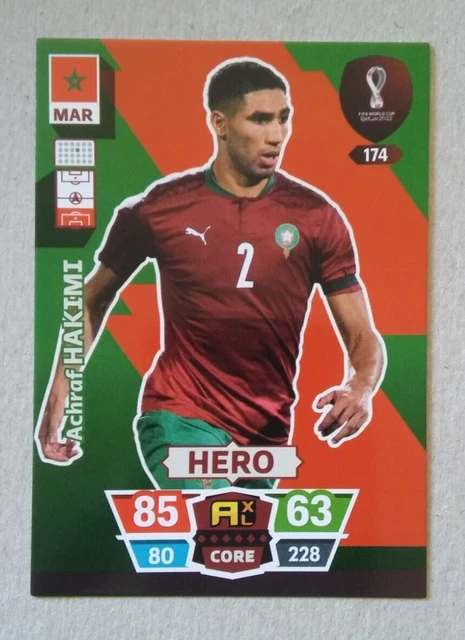 PANINI WORLD CUP Qatar 2022 card Achraf Hakimi of Morocco EUR 1,02 ...
