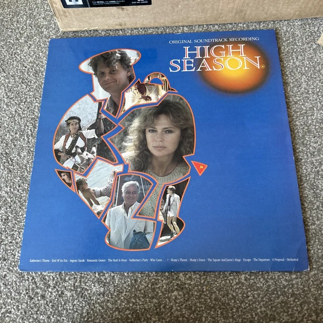 RARE JACQUELINE BISSET HIGH SEASON Filmtrax Soundtrack LP Jason Osborn ...