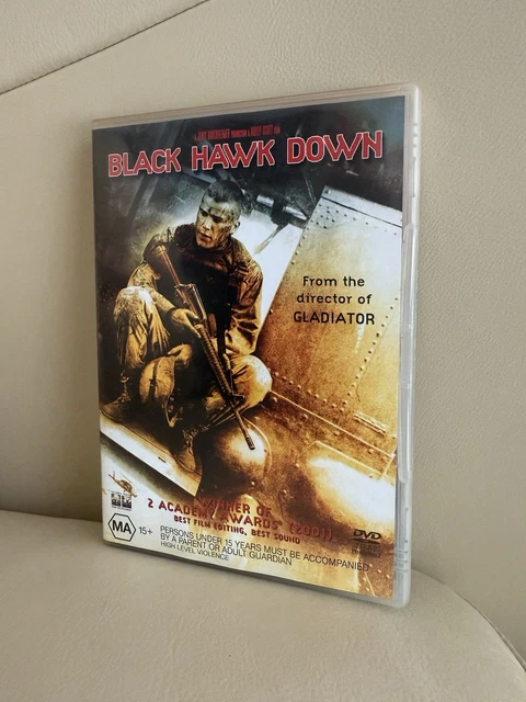 BLACK HAWK DOWN (DVD, 2001) - *VGC* - Region 4 - Free Post $4.90 ...