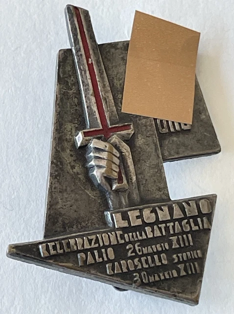 DISTINTIVO OND LEGNANO Celebrazione della Battaglia Palio Carosello ...