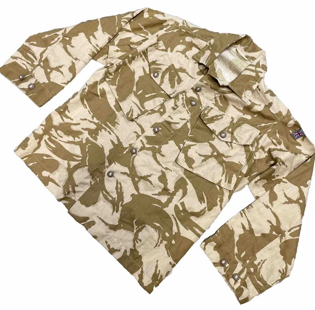 GENUINE BRITISH ARMY Soldier 95 Desert DPM Camo Tropical Combat Shirt ...
