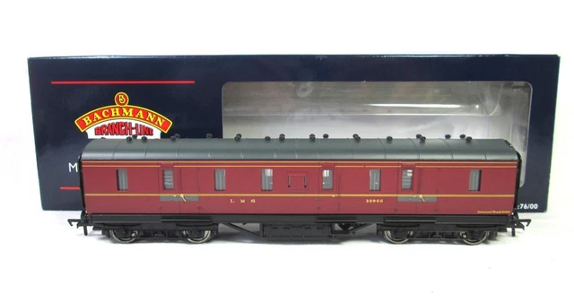 BACHMANN 34-327B LMS 50' Parcel Van - Crimson - 30966 - Mint & Boxed ...