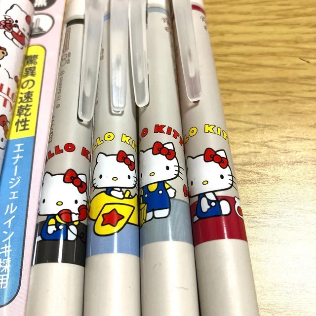 HELLO KITTY SANRIO Jetstream Friction 4 Color Knock Type #dfe0d0 £110.79 - PicClick UK