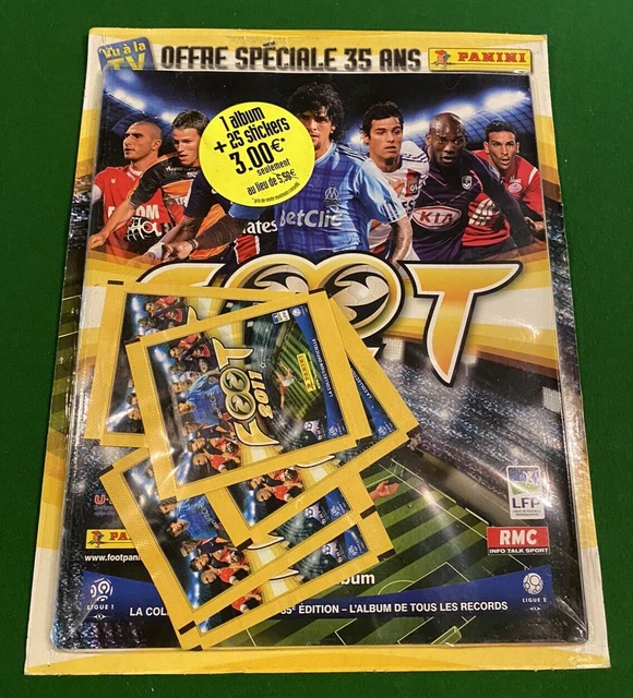 RARE, SOUS BLISTER, Album PANINI FOOT 2011 (2) avec 25 stickers, non ...