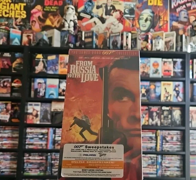 FROM RUSSIA WITH Love (VHS 2000) James Bond 007 [PG] Sean Connery Movie ...