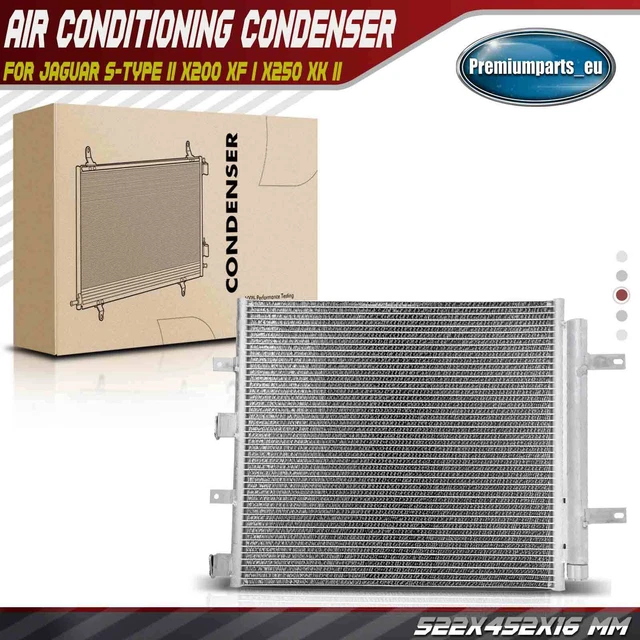 CONDENSER AIR CONDITIONING for Jaguar S-Type II X200 XF I X250 XK II ...