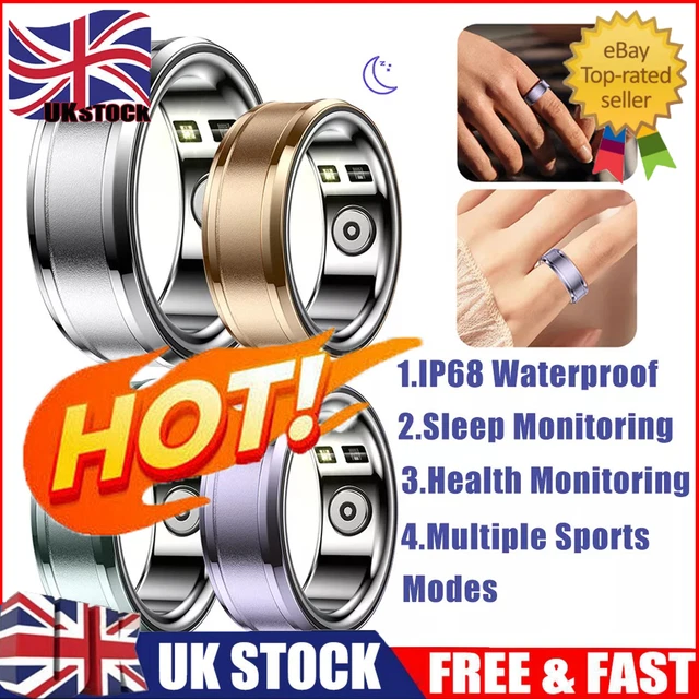 SMART RING SLEEP Tracking Wearable Heart Rate Fitness Tracker,Size18/20 ...