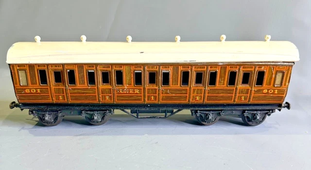 BING O GUAGE Lner Teak 1St Class Coach 1921 Tin Plate £50.00 - PicClick UK