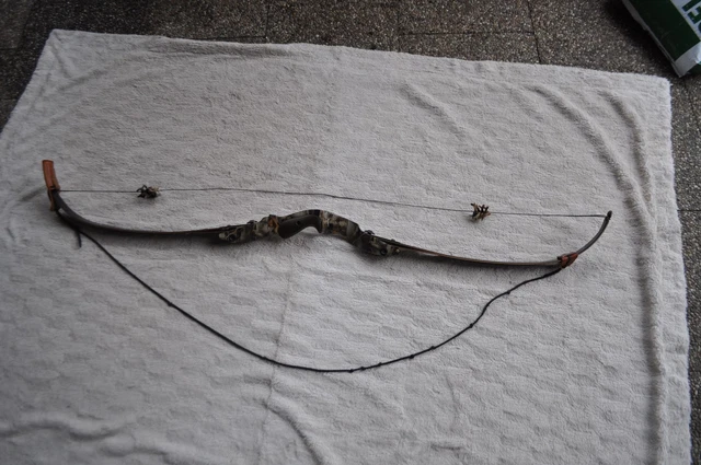 WIN & WIN Recurve Bogen "Black Wolf" Riser mit Blackmax Carbon Limbs ...