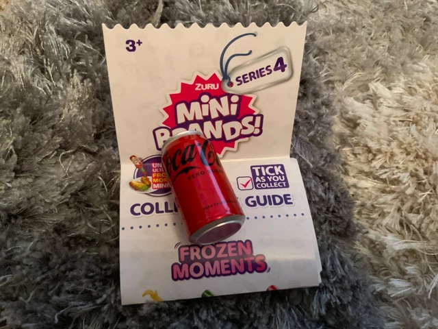 ZURU MINI BRANDS SERIES 4 can of coke minature food ideal for barbie £3 ...