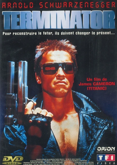 THE TERMINATOR (1984) DVD, Arnold Schwarzenegger, Linda Hamilton ...