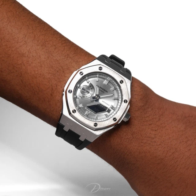 CUSTOM CASIOAK GA2100 Watch G-Shock Casio Oak Royal AP offshore Style ...