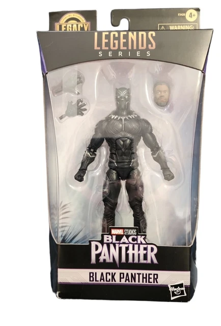 HASBRO MARVEL LEGENDS Legacy Collection: BLACK PANTHER 6inch Action ...