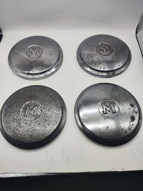 MORRIS 1100 1300 Chrome Plated Hub Wheel Caps Set Of Four £30.00 ...