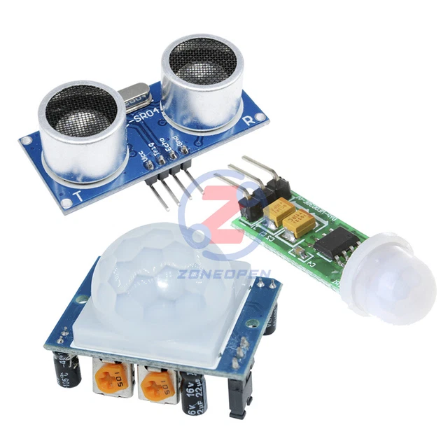 HC SR04 SR501 SR501 Mini PIR Infrared Sensor Module forArduino ...