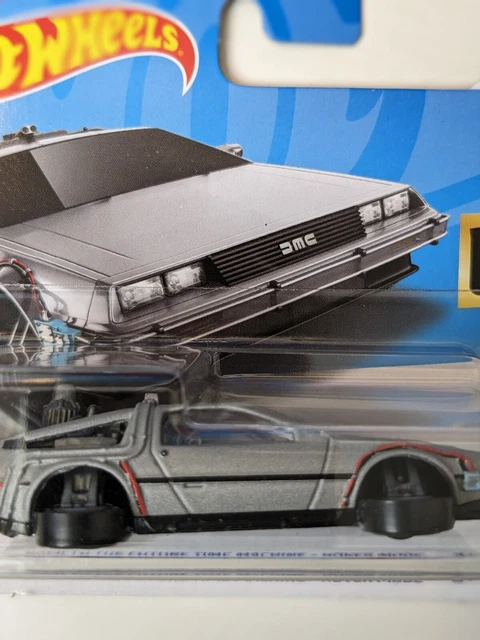 HOTWHEELS BACK TO the Future Time Machine DeLorean Hover Mode HW Tempo ...