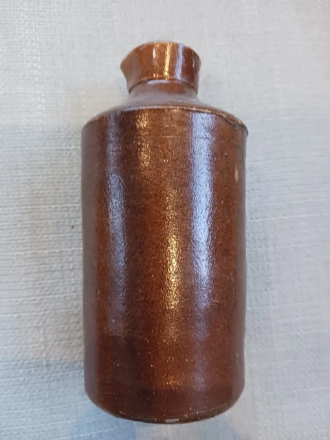 ANTIQUE GLAZED STONEWARE Pottery Ink Pot £4.87 - PicClick UK
