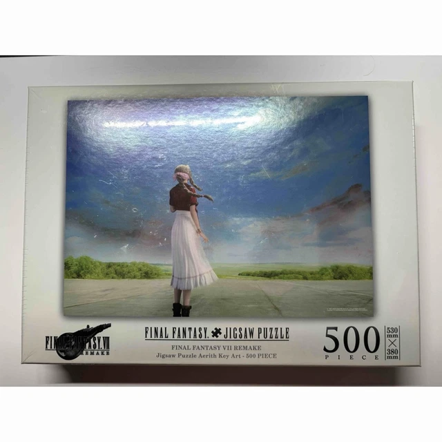 FINAL FANTASY VII Remake Aerith 500pc Jigsaw Puzzle Used £143.12 ...