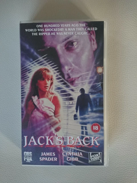 JACK'S BACK VHS Video PAL CBS James Spader £10.99 - PicClick UK