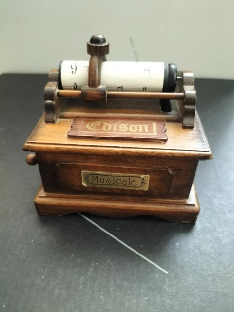 VINTAGE RARE MUSIC Box Berkeley Edison Boîte A Musique Musicale ...