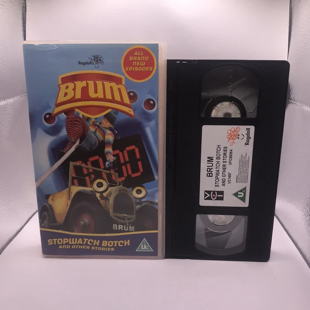 BRUM - VHS Video - Stopwatch Botch And Other Stories - Childrens $13.52 ...