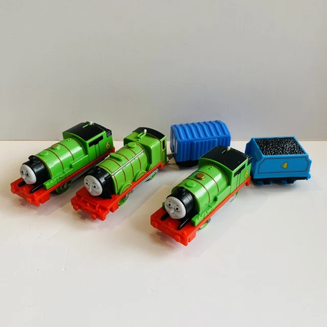 THOMAS THE TANK Engine & Friends Tomy Trackmaster Percy #6 trains ...