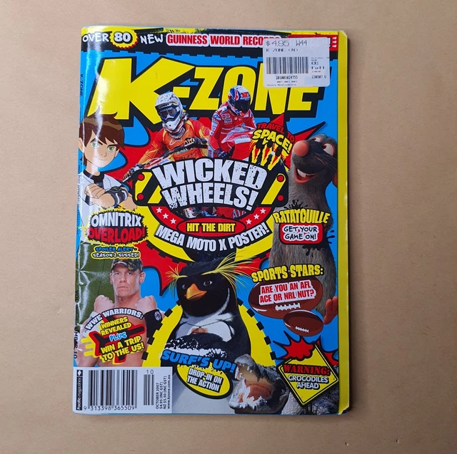 KZONE MAGAZINE K Zone October 2007 Oct 07 Kids $8.99 - PicClick AU