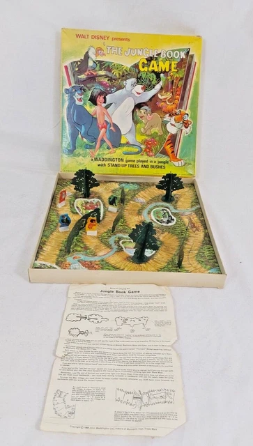 THE JUNGLE BOOK Board Game, Vintage Walt Disney £49.00 - PicClick UK